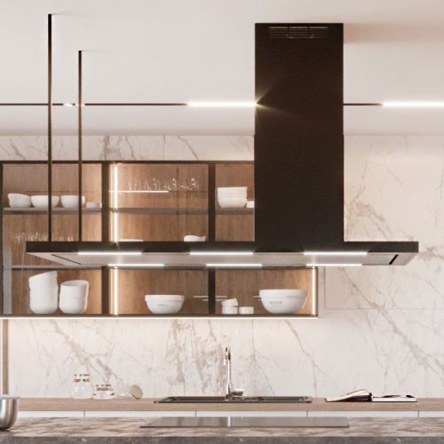 Okap tuba przyścienny | Nortberg